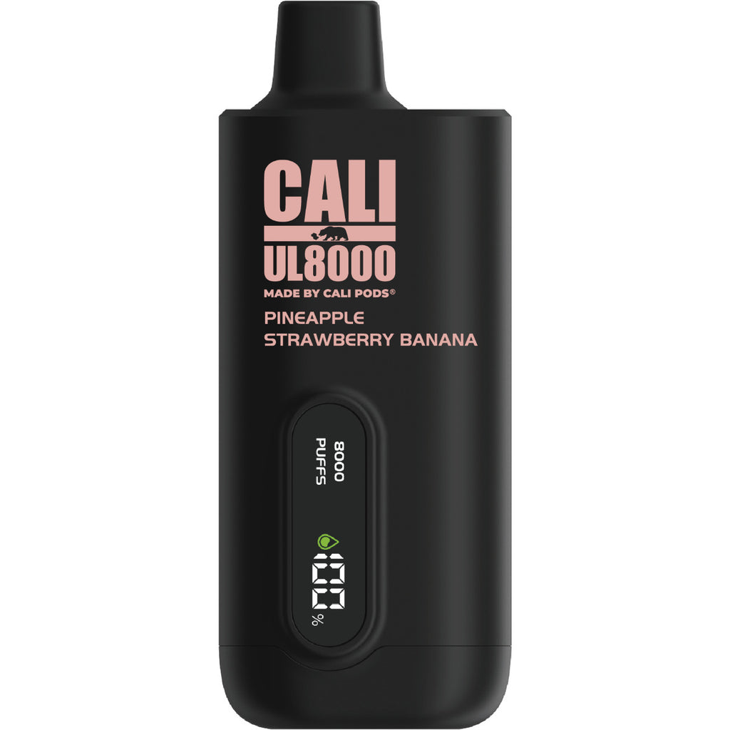 Pineapple Strawberry Banana - Cali UL8000 Zero Nicotine 8000 ...
